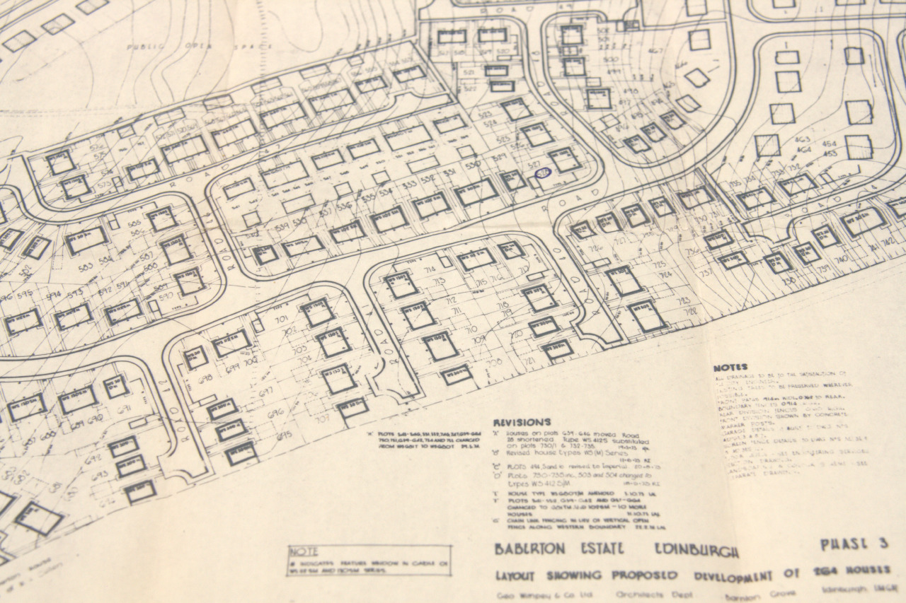 Maps and Plans | Baberton Mains History Group